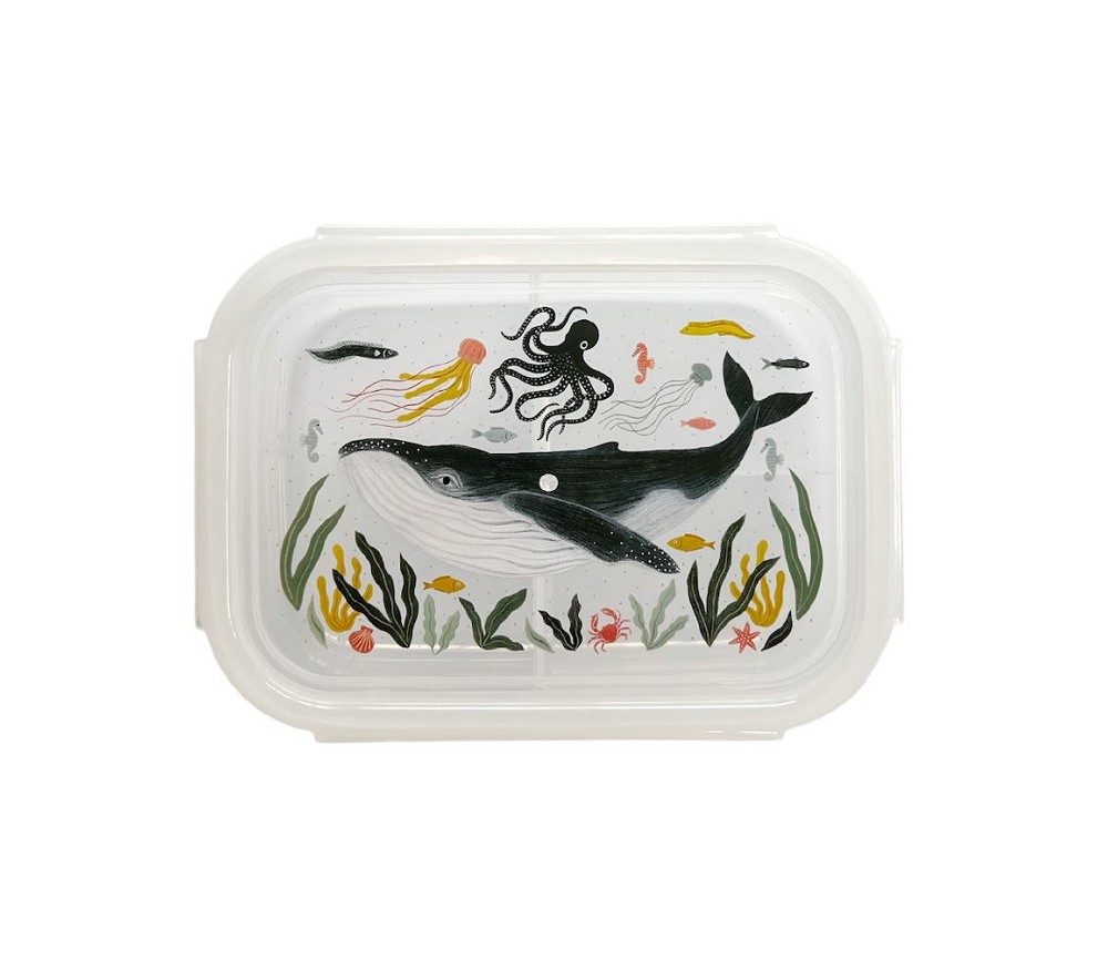 Matboks med tre rom, Hval