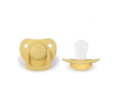 Smokk 0-6 mnd, Pale banana, 2 stk