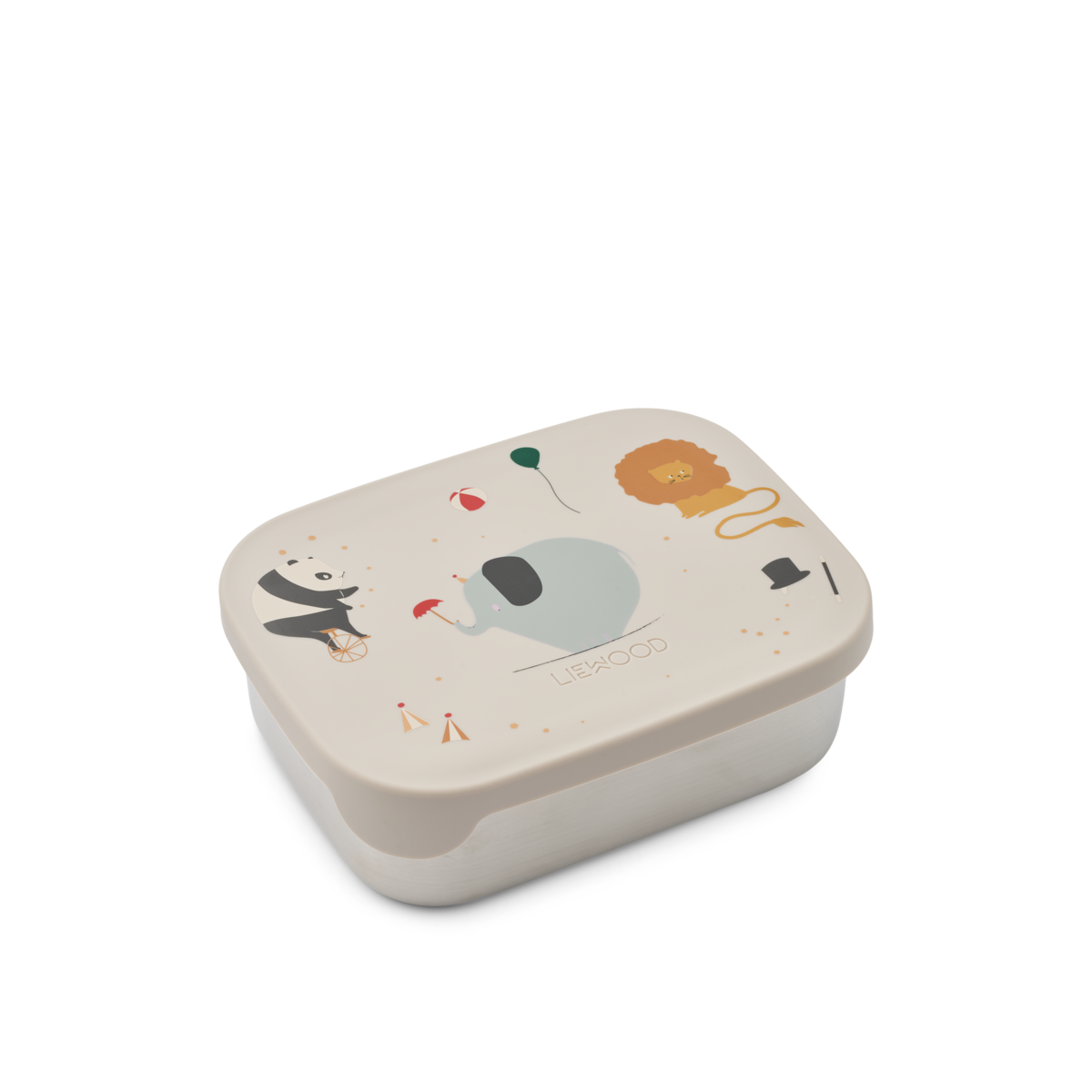 Matboks i rustfritt stål med flere rom, Arthur Circus/Sandy