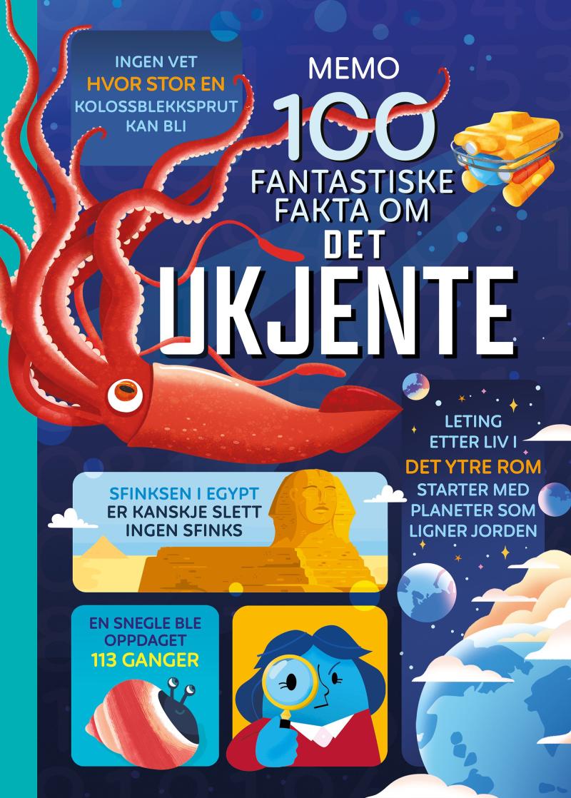 Faktabok – 100 fantastiske fakta om det ukjente