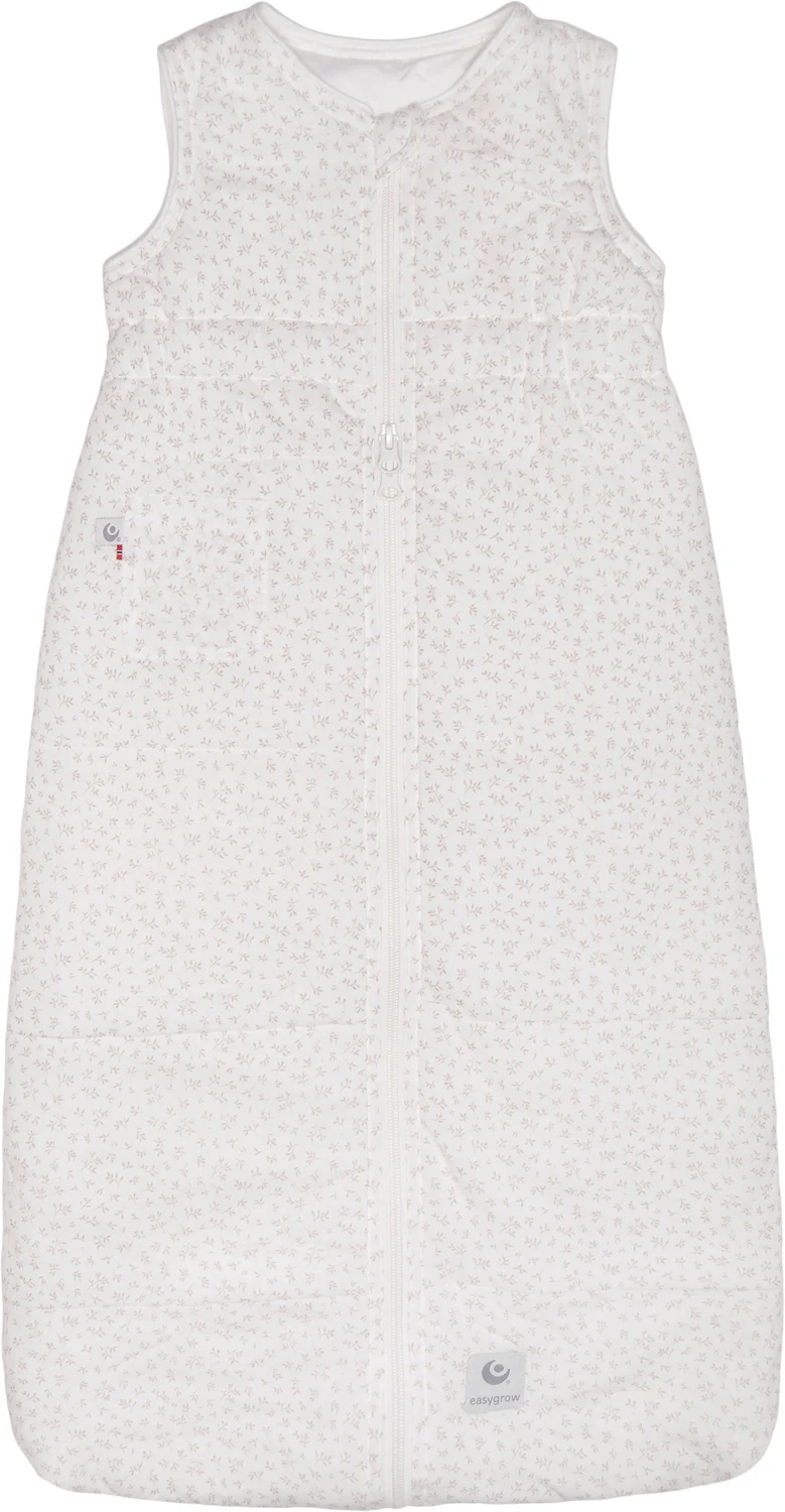 Nattpose i bambusviskose - Knopp offwhite/sand